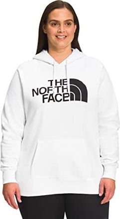 The North Face Sweat à Capuche Demi-dôme pour Femme (Tailles Standard et Grandes Tailles), TNF Blanc/TNF Noir, XS, Blanc TNF/Noir TNF, XS