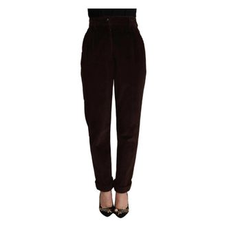 Dolce & Gabbana Slim-fit Hosen - - Trousers - Damen - Rot - S