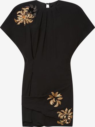 Isabel Marant Robe Sakia - Femme - Noir - Taille34 - Isabel Marant