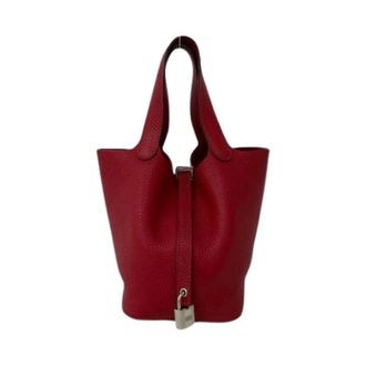 Herm&egrave;s Pre-owned Vintage Bucket Bag - Femme - Pre-owned - Rouge - Taille: ONE Size