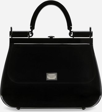 Dolce & Gabbana Henkeltasche Sicily Box - Frau Handtaschen Schwarz Onesize