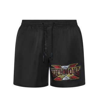 John Richmond Homme, Maillots de bain, Noir, Taille: M Shorts de bain