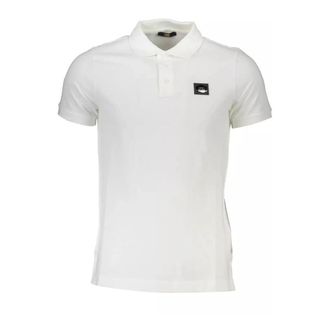 Cavalli Polo Shirt mit Logo-Print - - Tops - Herren - Wei&szlig; - XL