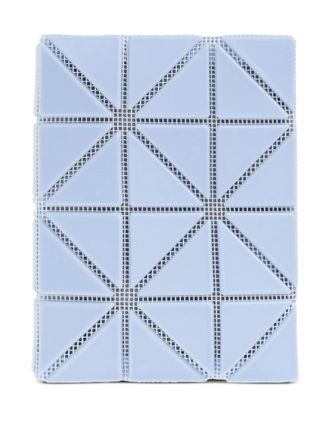Bao Bao Issey Miyake portefeuille à motif géométrique - Bleu
