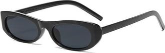 Generic Lunettes De Soleil Dext&eacute;rieur &Agrave; Petite Monture For Hommes Et Femmes, For Les Vacances, D&eacute;placements, Le Sport(Black)