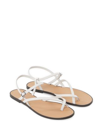 Vagabond Sandales plates en cuir