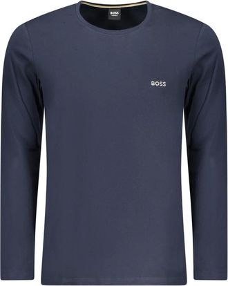 HUGO BOSS Homme, Tops, Bleu, Taille: XL T-shirt &agrave; manches longues