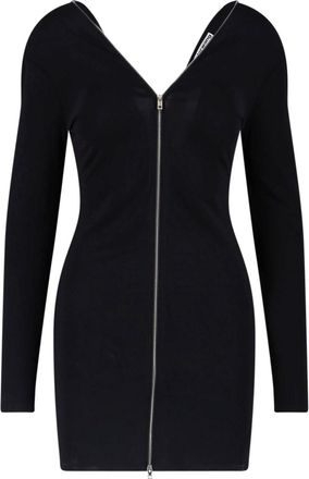 Alexander Wang Mini Dress Continuous Zipper