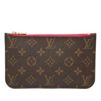Louis Vuitton Pochette Neverfull Pr&eacute;-poss&eacute;d&eacute;e - Femme - Pre-owned - Brun - Taille: ONE Size