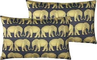Riva Paoletti Parade Elefant Polyester gefüllte Kissen Doppelpack
