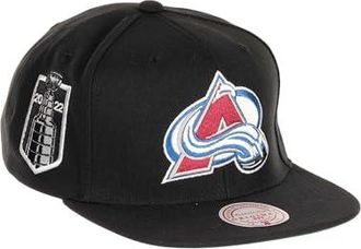 Mitchell & Ness Colorado Avalanche NHL Top Spot Original Fit Noir Casquette Snapback Réglable
