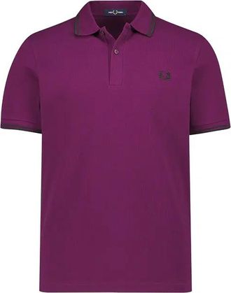 Fred Perry Herren Polo-Shirt rot