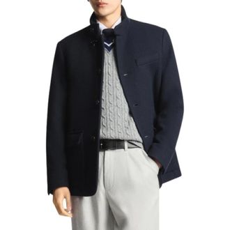 Fay Blouson - - Coats - Herren - Blau - XS