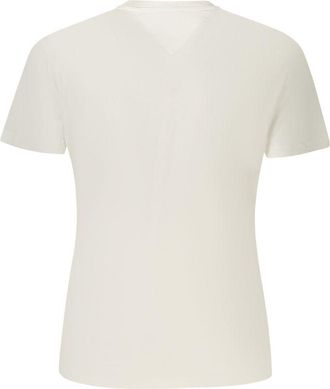 Tommy Hilfiger Embroidered Logo T-Shirt - White