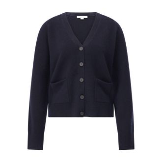 Vince Strickjacke aus Woll-Kaschmir-Mix