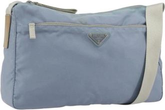Prada Pre-owned Vintage Shoulder Bag - Femme - Pre-owned - Bleu - Taille: ONE Size