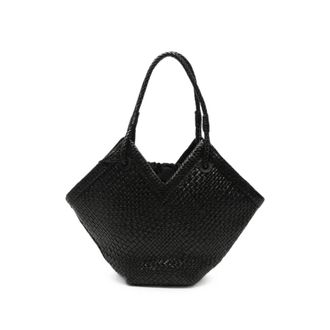 Ibeliv Medium Trinity Woven-leather Tote Bag