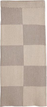 Desigual Femme, Jupes, Beige, Taille: 40 FR Repris Fal Aberfeldy Maxi Skirt