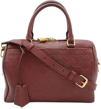 Louis Vuitton Sac &agrave; main vintage en toile Pre-owned - Femme - Pre-owned - Rouge - Taille: ONE Size
