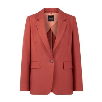 Marc Cain Femme, Vestes, Rouge, Taille: 46 FR Blazer en viscose