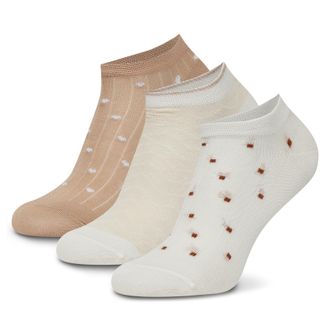Nine West Kurze Socken Nine West KR_NW_FRESITA_Z_SS25 (3 PACK) Beige