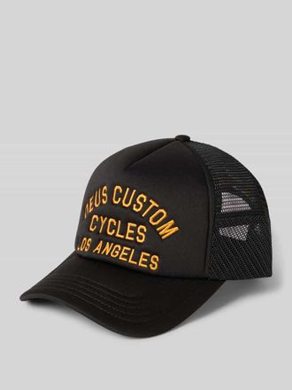 Deus Trucker Cap mit Label-Stitching Modell CITADEL