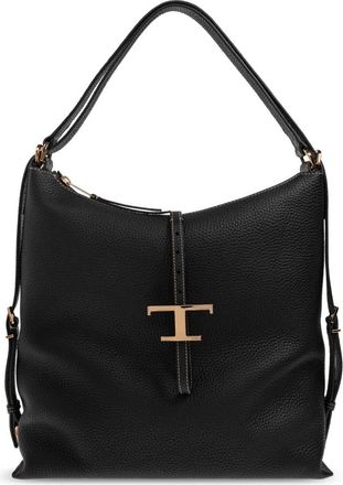 Tod's Femme, Sacs, Noir, Taille: ONE Size Sac bandouli&egrave;re T Timeless