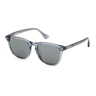 Web Eyewear Transparent Blue/Smoke Sonnenbrillen - - Accessories - Herren - Blau - 51 MM