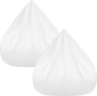 Soimiss Alipis 2 St&uuml;ck Pack Innensack f&uuml;r Sitzs&auml;cke Extra Gro&szlig;er Ersatzbezug aus Atmungsaktivem Netzgewebe Abnehmbar und Leicht zu Reinigen ohne F&uuml;llung f&uuml;r W