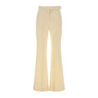 Sportmax Spspiacere Schlaghose - - Trousers - Damen - Gelb - S