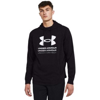Under Armour Kapuzenpullover f&uuml;r Herren, Sweatshirt-Stoff (Schwarz)