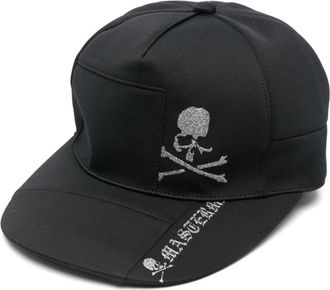 Mastermind Japan Baseballkappe mit Logo-Print - Schwarz