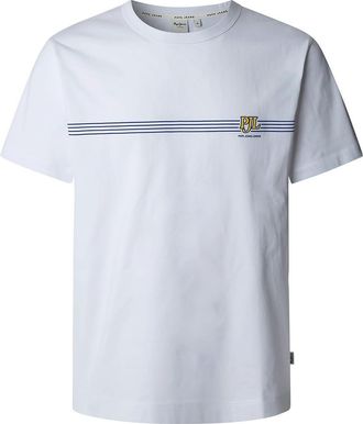 Pepe Jeans London Herren Tad Tee T-Shirt, Weiß (Weiß), XXL