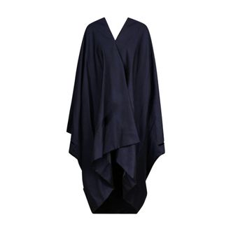 Maison Margiela Mohair Blanket Coat - - Jackets - Damen - Blau - XS