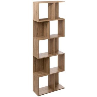 5five Simply Smart 5five Simply Smart - tagère colonne double effet chêne naturel beige - 5five