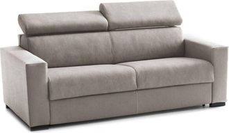 Talamo Italia Talamo Italia Schlafsofa Aiko, 3-Sitzer-Sofa, 100% Made in Italy, Wohnzimmersofa mit drehbarer &Ouml;ffnung, mit verstellbaren Kopfst&uuml;tzen und