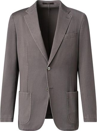 Windsor Ungef&uuml;ttertes Sakko aus Schurwolle im Frosted Wool-Look, Shaped Fit in