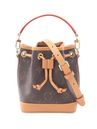 Louis Vuitton sac &agrave; main Nano Noe (2021-2025) - Marron