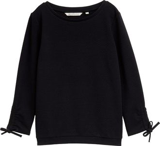 Tom Tailor Sweat STRUCTURE Deep Black