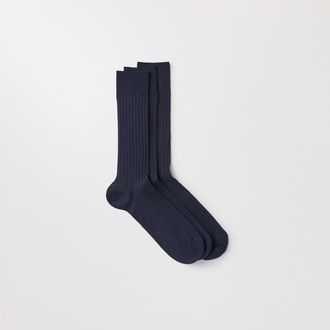 Asket The Merino Sock 3-Pack Dark Navy
