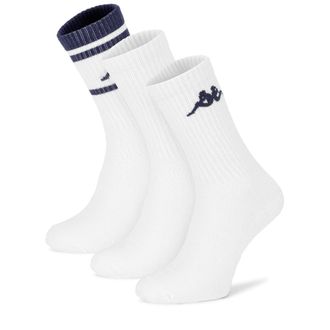 Kappa Lange Socken Kappa KR_ANKLE_AW26 (3-PACK) Wei&szlig;