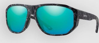 Smith Outrigger Matte Ash Marble Sonnenbrille cp polarized opal mirror