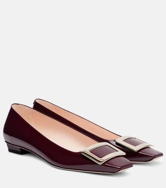 Roger Vivier Ballerinas Belle Vivier aus Lackleder