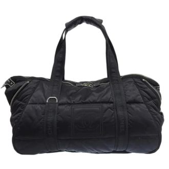 Chanel Pre-owned Nylon chanel-taschen - - Pre-owned - Damen - Schwarzk - ONE SIZE