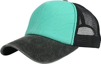 Generic Casquettes de sport pour homme, taille pour course &agrave; pied, entra&icirc;nements et activit&eacute;s de plein air, casquettes de baseball pour gar&ccedil;on, vert menthe, T