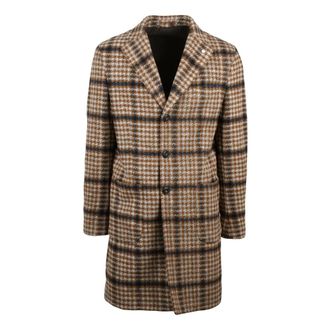 L.B.M. 1911 Cappotto - - Coats - Herren - Braun - S