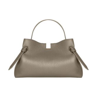 Yuzefi Pebble Grain Leather Taupe Tasche - - Bags - Damen - Beige - ONE SIZE