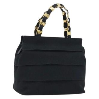 Ferragamo Sac &agrave; main en nylon Pre-owned - Femme - Pre-owned - Noir - Taille: ONE Size