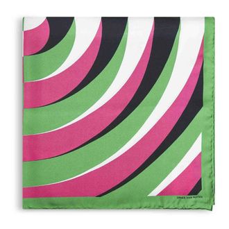 Dries Van Noten Femme, Accessoires, Multicolore, Taille: ONE Size Foulard Carr&eacute; en Soie