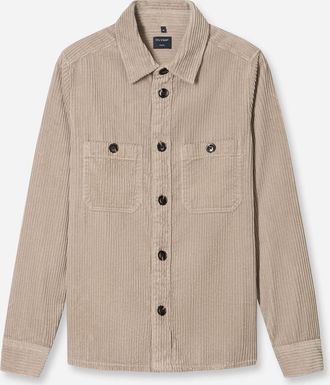 Olymp Overshirt aus Baumwollcord in